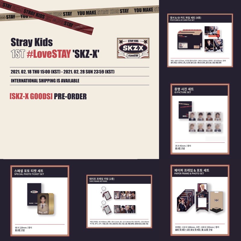 Jual [READY] STRAY KIDS - [1STLoveSTAY SKZ-X] MERCH | Shopee Indonesia