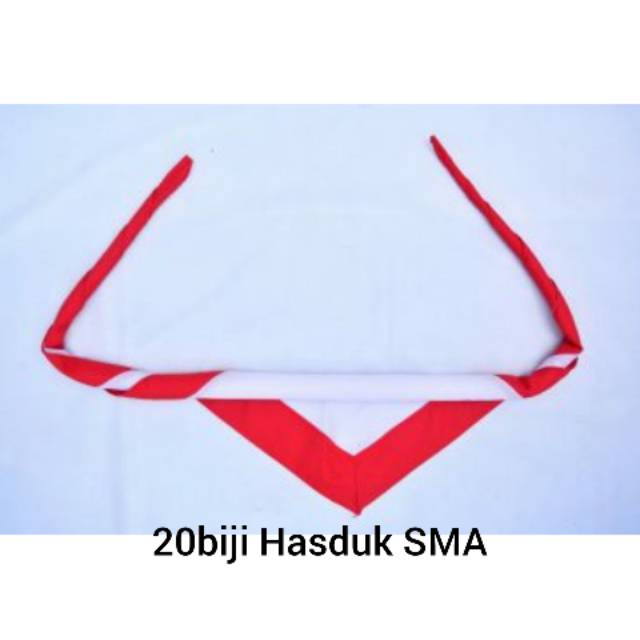 Jual 20biji hasduk SMA - kacu Sma - hasduk penegak - kacu penegak ...