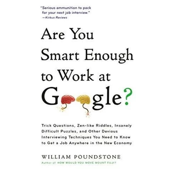 Jual Buku Import Are You Smart Enough To Work At Google? (English ...