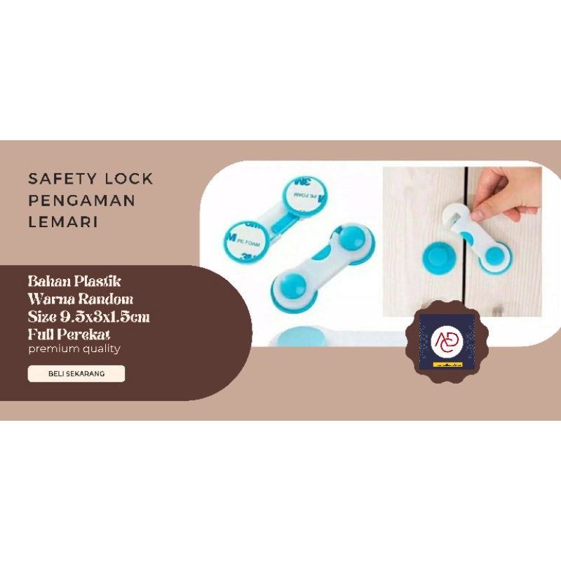 Jual Alat Pengaman Kunci Lemari Safety Lock Pengaman Anak | Shopee ...