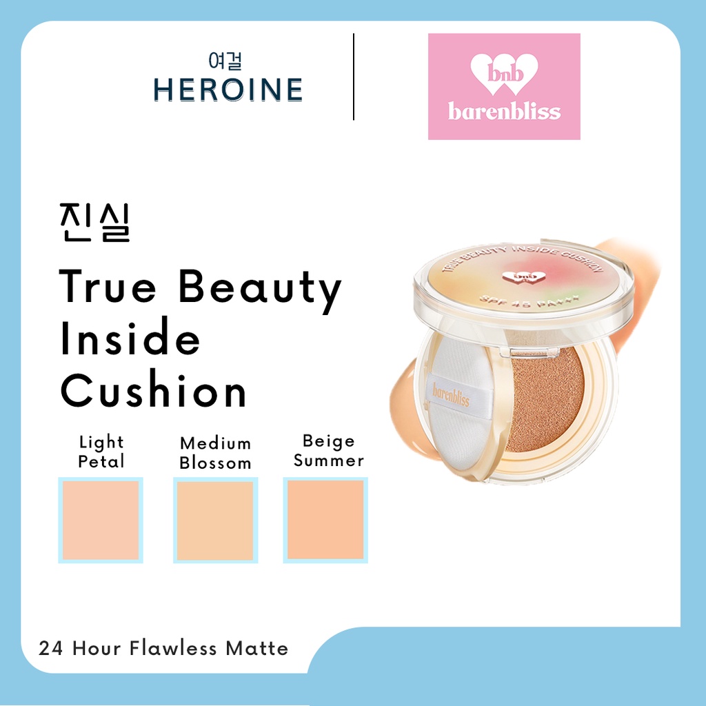 Jual BNB barenbliss Korean Bloomatte True Beauty Inside Cushion「24H ...
