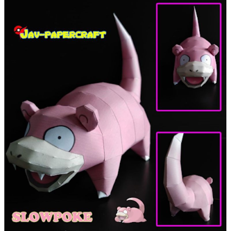 Jual Pokemon Slowpoke Papercraft | Shopee Indonesia