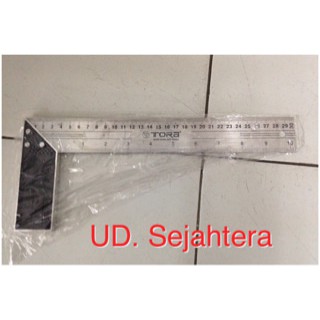 Jual Siku Meter / Meteran Siku TORAKAZE 30 x 15 cm | Shopee Indonesia