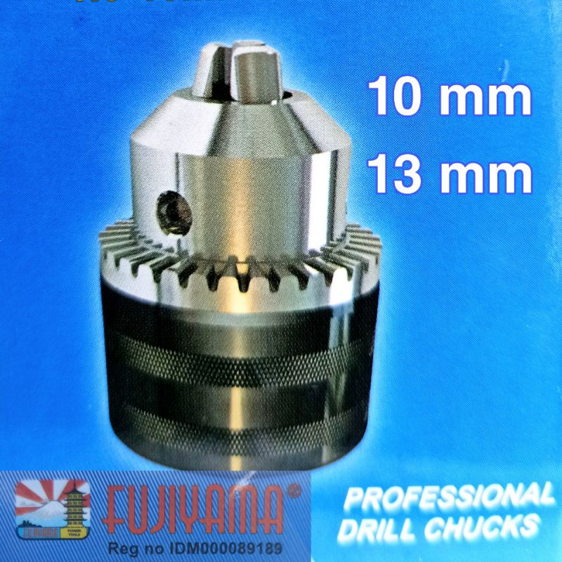 Jual Fujiyama Drill Chuck Kepala Bor 10mm 13mm (Spare Part) | Shopee ...