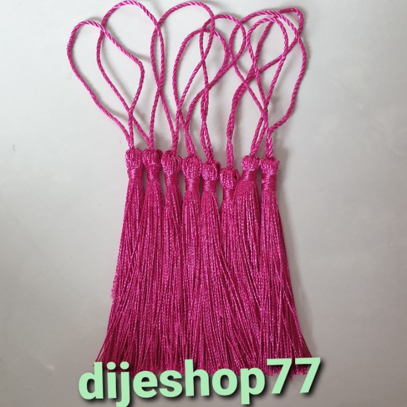 Jual Rumbai Tassel / rumbai benang nilon satin tasel bohemian rumbai ...