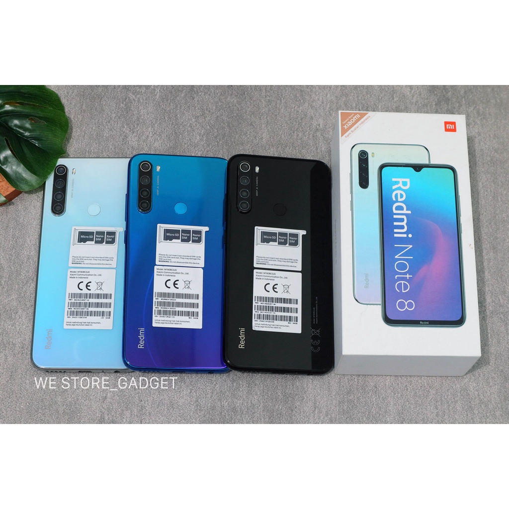 Jual XIAOMI REDMI NOTE 8 SECOND FULLSET GARANSI RESMI | Shopee Indonesia