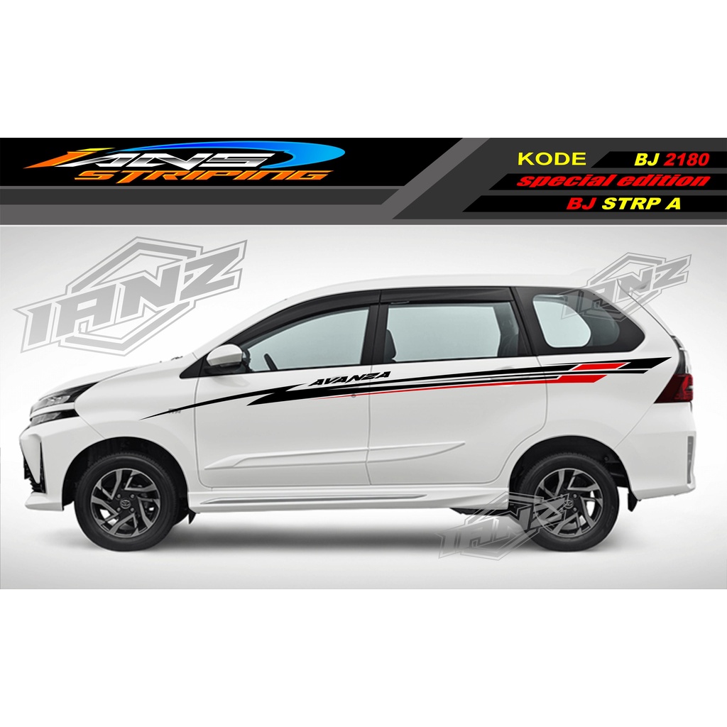 Jual STICKER LIST BODY MOBIL AVANZA / STRIPING LIST BODY AVANZA XENIA ...