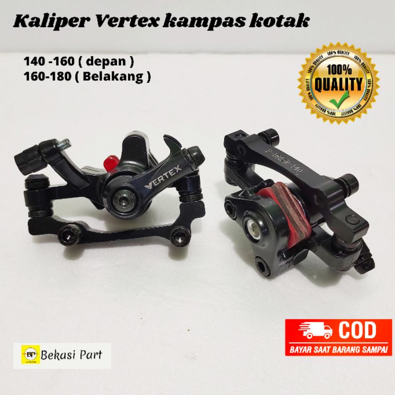Jual Disc brake Kepala Rem Cakram Sepeda BOLIDS depan / belakang ...