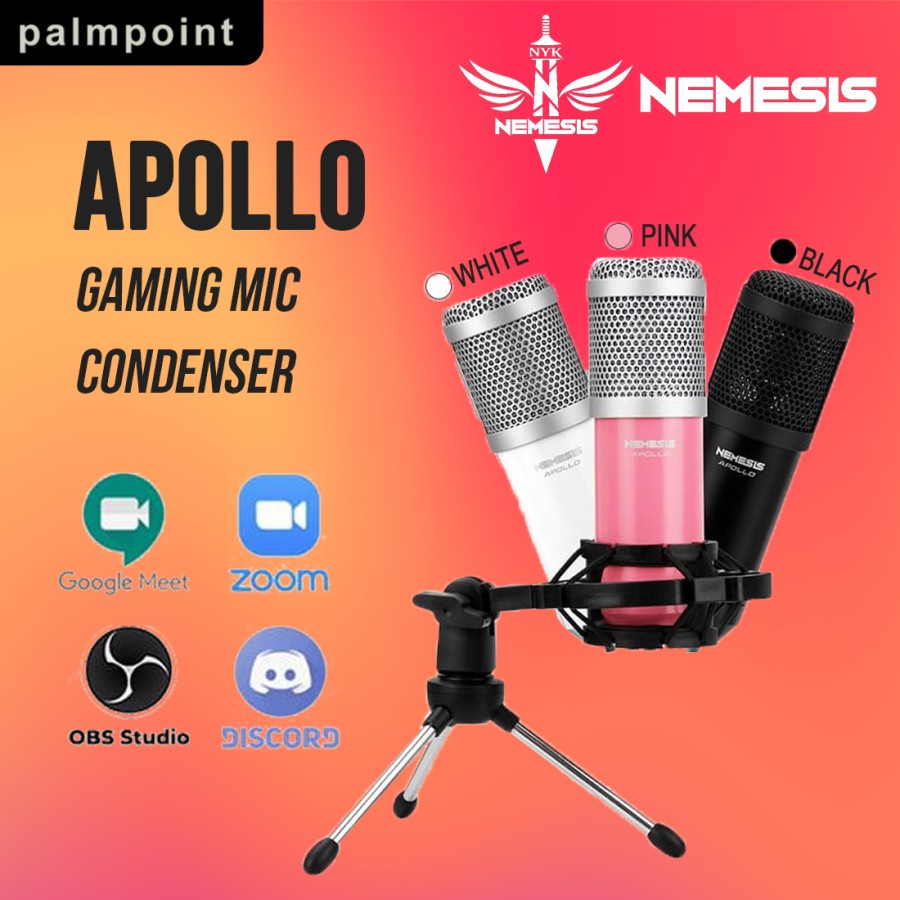 Jual Microphone Mic Condenser Audio NYK Nemesis MCA-06 Apollo | Shopee Indonesia
