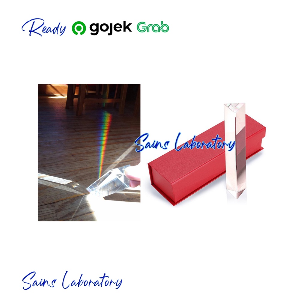 Jual Prisma Kaca Segitiga Optik Effect Cahaya Lensa Photography ...