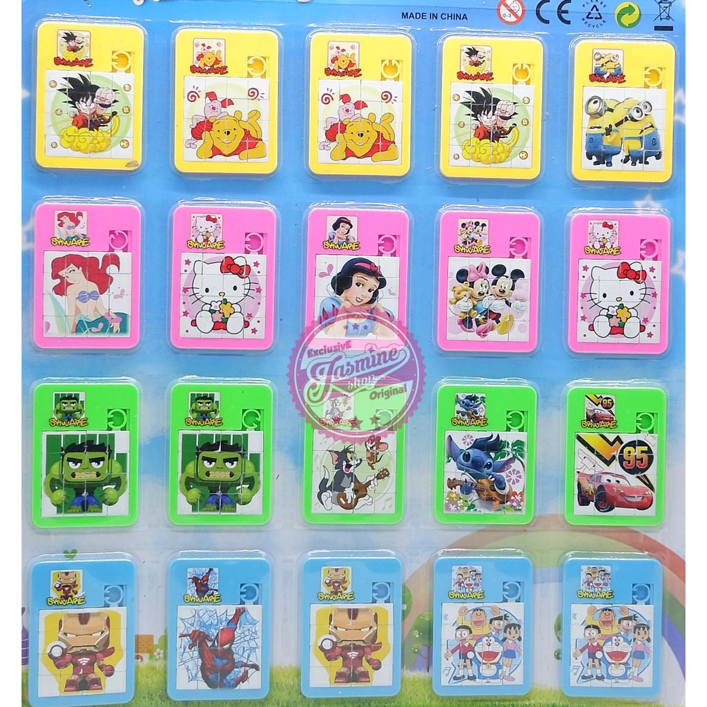 Jual Mainan anak Puzzle karakter murah | Shopee Indonesia