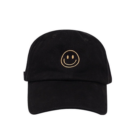Jual TOPI BORDIR SMILE BULAT SIMPLE DAN STYLIS PRIA DAN WANITA/TOPI ...
