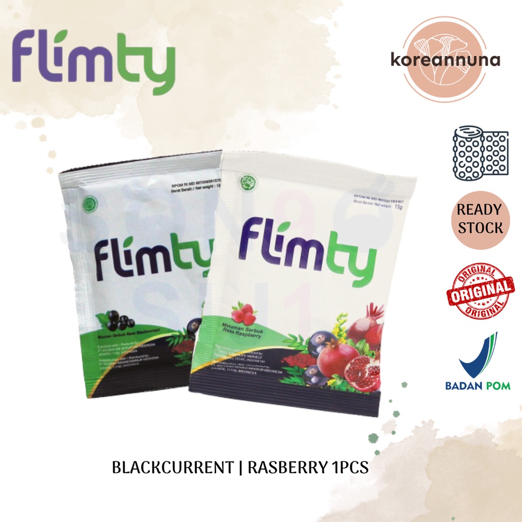 Jual 1 SACHET BPOM Flimty Fiber | Detox | Antidioksidan Rasa ...
