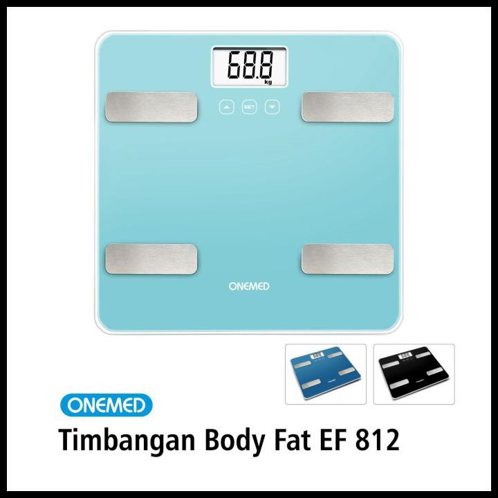 Jual Timbangan Lemak Digital EF812 Berat Badan Tubuh Monitor EF 812 Onemed | Shopee Indonesia