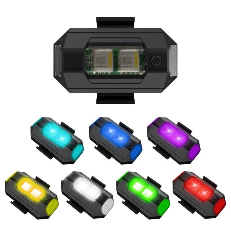 Jual Strobo Lampu LED 7 Warna Universal Anti Tabrakan Untuk Motor ...