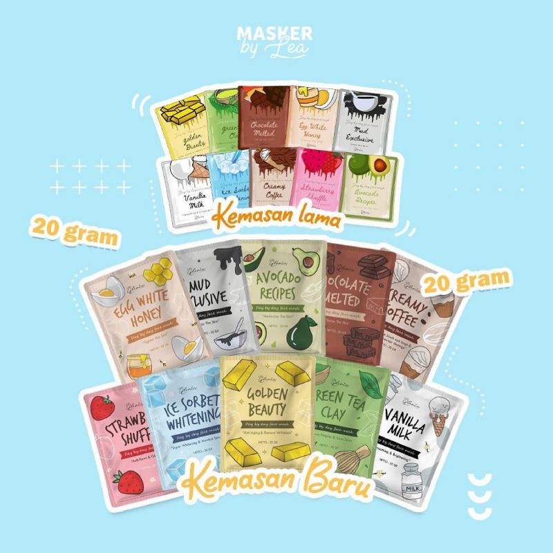 Jual ‼️ 20 GRAM ‼️MASKER LEA GLORIA BUBUK MASKER BY LEA GLORIA 20 GRAM ORIGINAL | Shopee Indonesia