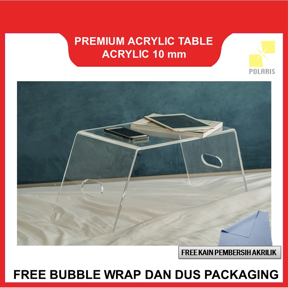 Jual Acrylic Table Bed Tray Akrilik Meja Laptop Meja Belajar Anak Meja ...