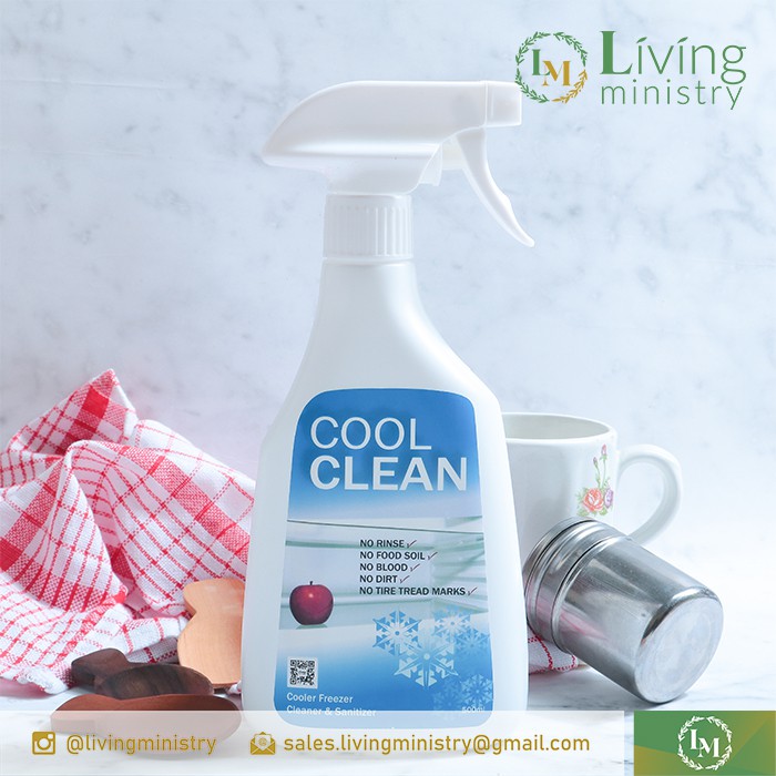 Jual Cool Clean Sanitizer Pembersih dan Penghilang Bau Kulkas / Fridge ...