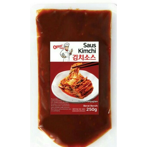 Jual OPPA Kimchi Korea Sauce 250 g Halal | Saus Kimchi Instant | Shopee ...