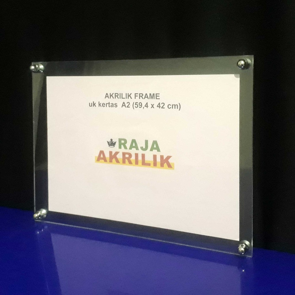 Jual Acrylic Frame A2 (Landscape) | Shopee Indonesia
