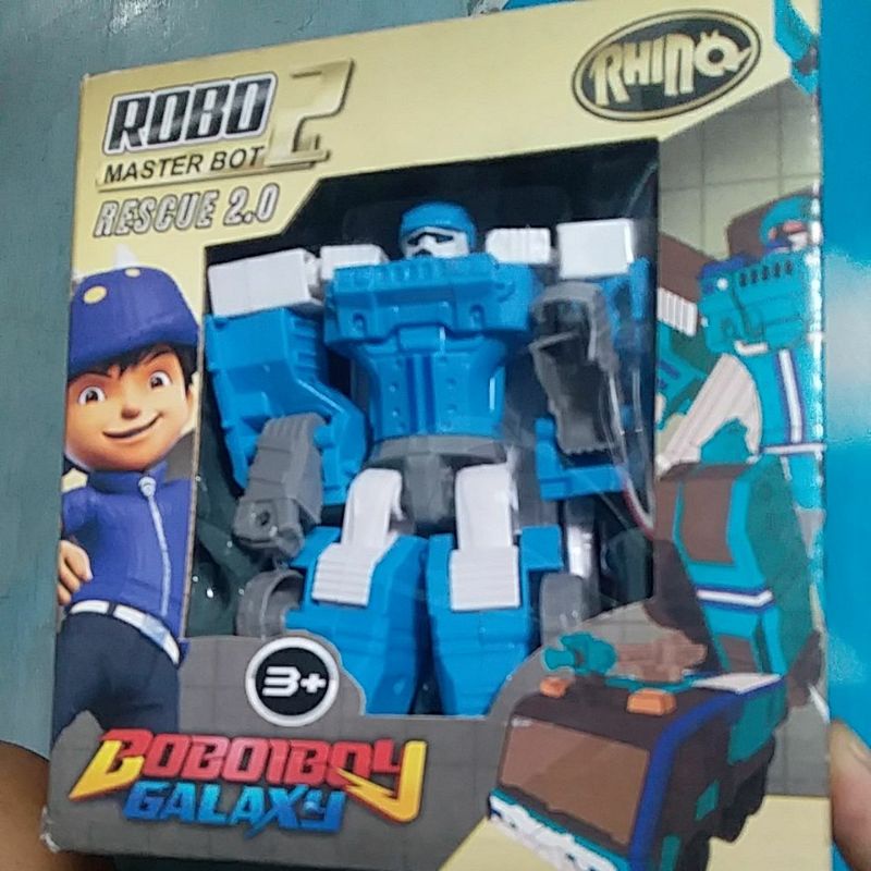 Jual Robot Mainan Boboiboy Galaxy Robo 2 Master Bot(Rescue)2.0 | Shopee ...