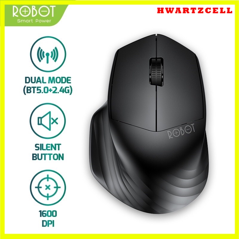 Jual New!! ROBOT Mouse Wireless M350 Silent Click 1600DPI dengan ...