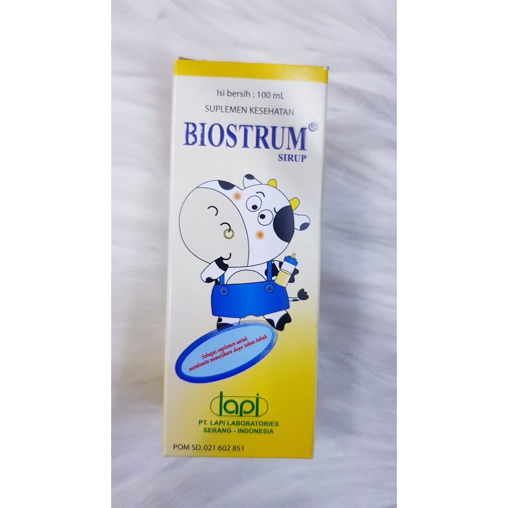 Jual BIOSTRUM SIRUP 100ML | Shopee Indonesia