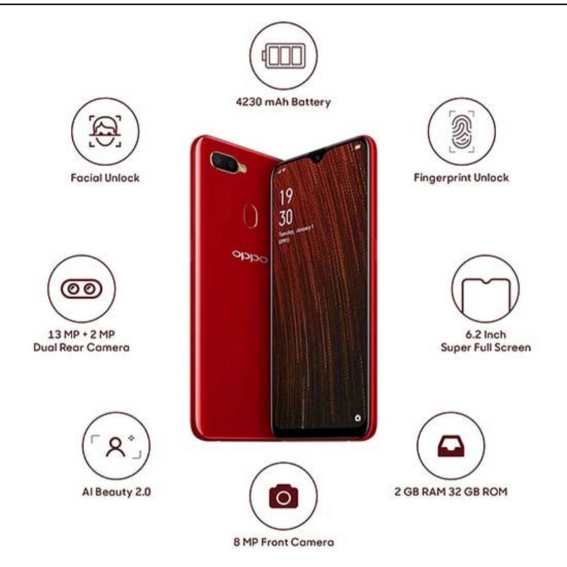 Jual HP OPPO A5S 3/31 GB | Shopee Indonesia