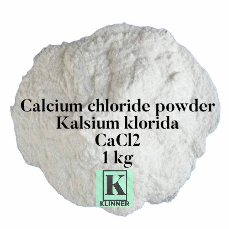 Jual Kalsium klorida food grade calcium chloride powder CaCl2 1 kg ...