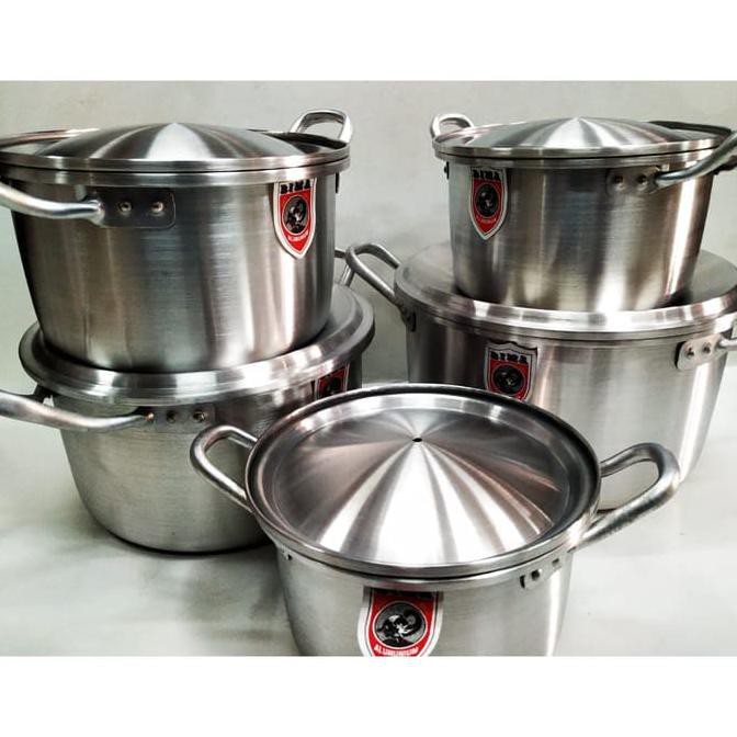 Jual Panci Set Bima Alumunium 5 Susun - Original Titanium.Store1 ...