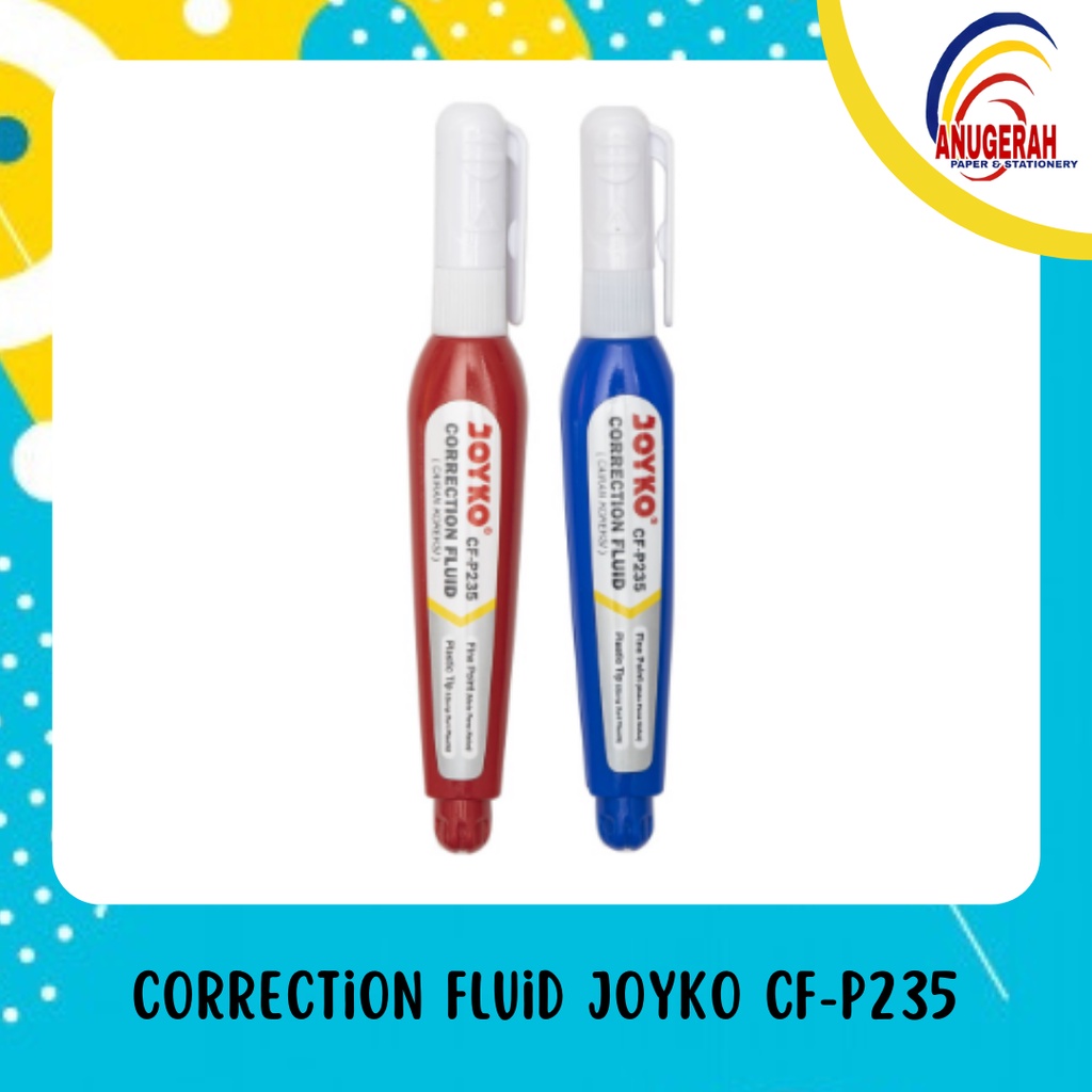 Jual Correction Fluid Joyko CF-P235 (PCS) | Shopee Indonesia