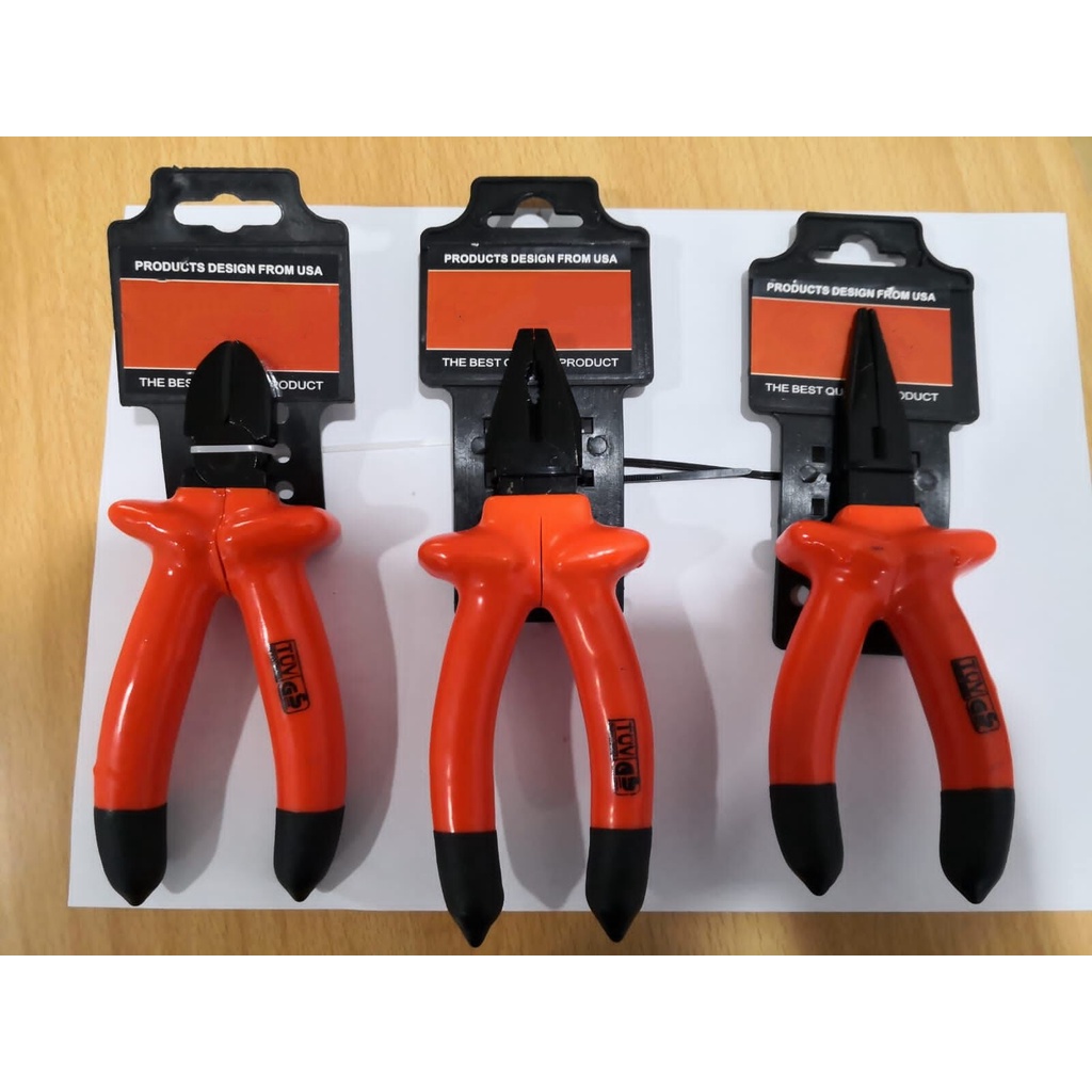 Jual PAKET TANG SET 6INCI TERMURAH!! / 3SET TANG POTONG KOMBINASI ...