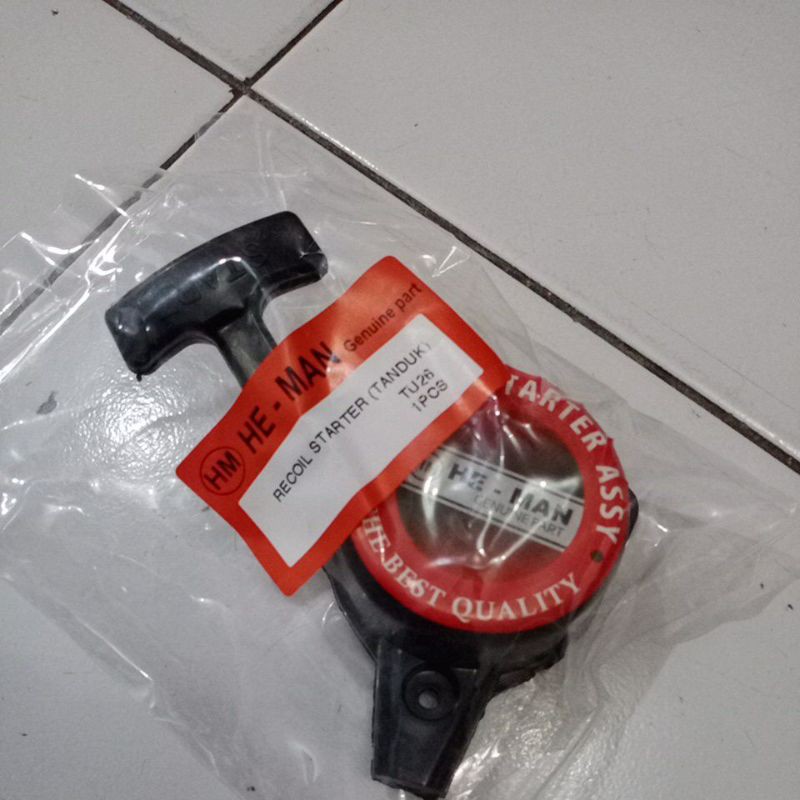 Jual recoil starter tu26 model tanduk mesin sprayer / tarikan engkol tu26 | Shopee Indonesia