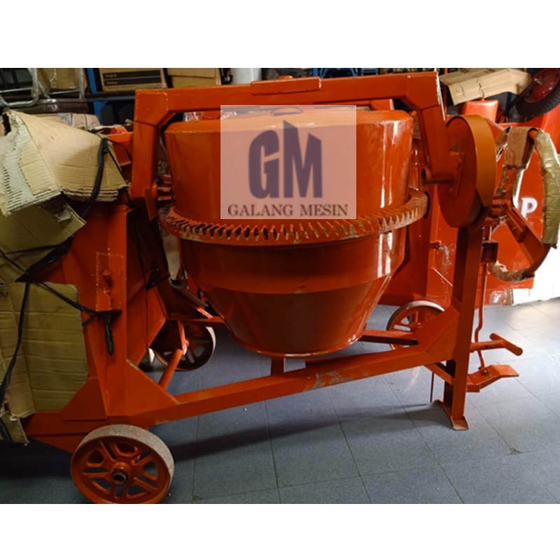 Jual Mesin Pengaduk Semen Beton Molen Kloop 500 L Concrete Mixer Bangunan | Shopee Indonesia