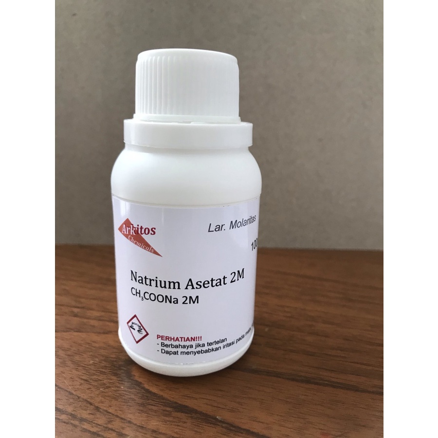 Jual Natrium Asetat 2 M 100ml Arkitos Chemical | Shopee Indonesia