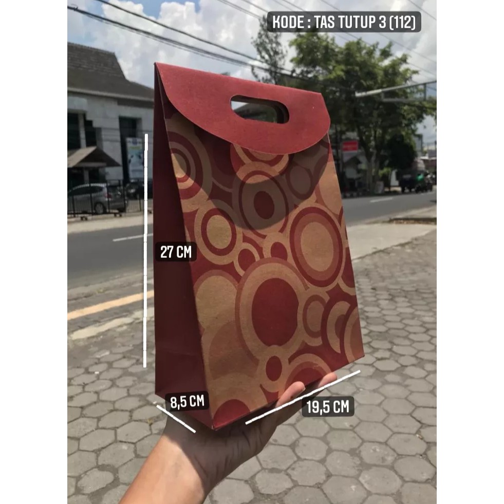 Jual Paperbag baju motif batik pond | Shopee Indonesia