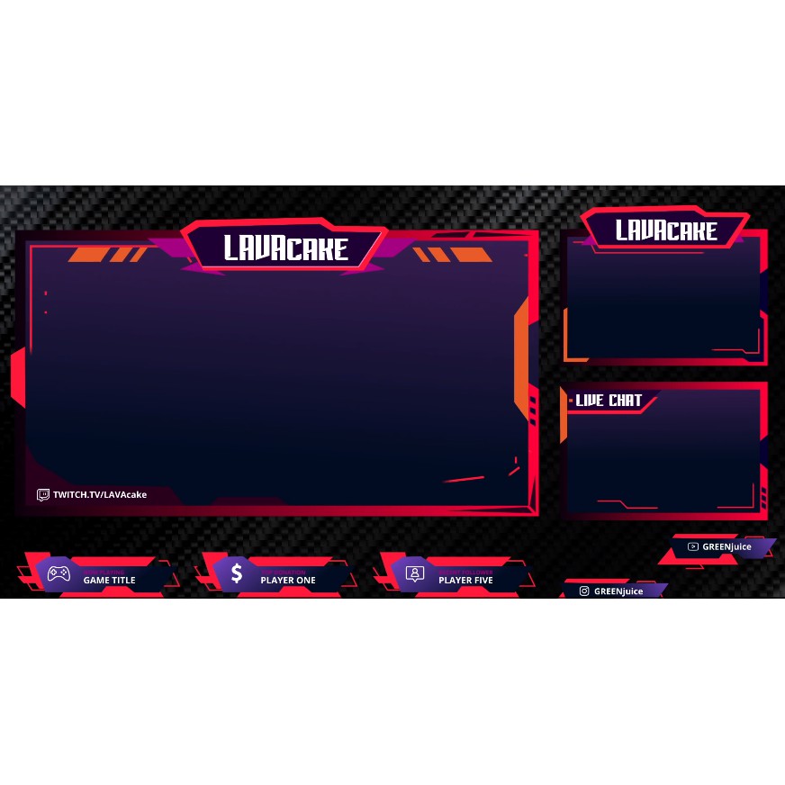 Jual Live Overlay Stream Cam | Premiere Pro MOGRT | Shopee Indonesia