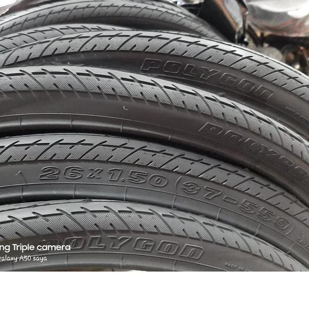 Jual Ban Luar Sepeda Mtb Ukuran 26*150 Hitam Polygon Harga Per Biji ...