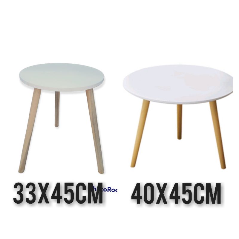 Jual MEJA MINIMALIS / MEJA SCANDINAVIAN / MEJA BULAT MINIMALIS | Shopee ...