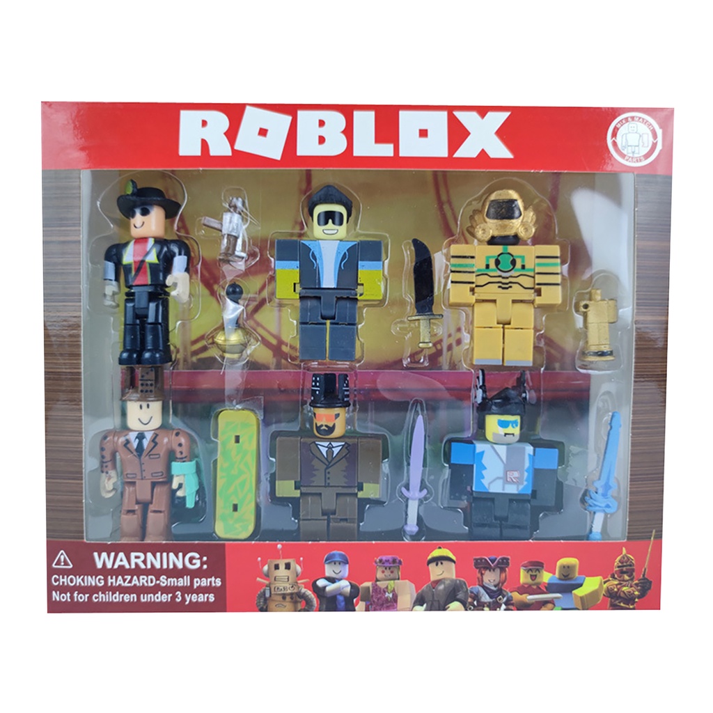 Jual Roblox Figure Pack LEGENDS OF ROBLOX Mainan Anak Edukasi Puzzle ...