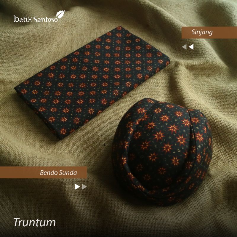 Jual Batik Santoso Truntum - Bendo Sunda dan Sinjang | Shopee Indonesia