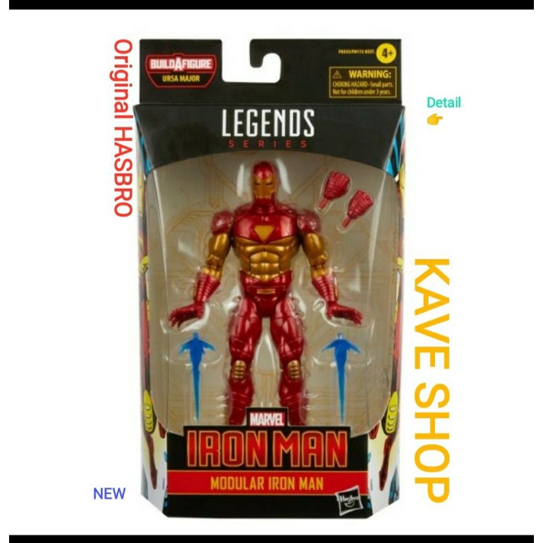 Jual Iron Man Legends Series - Modular Iron Man - Original HASBRO - NEW ...