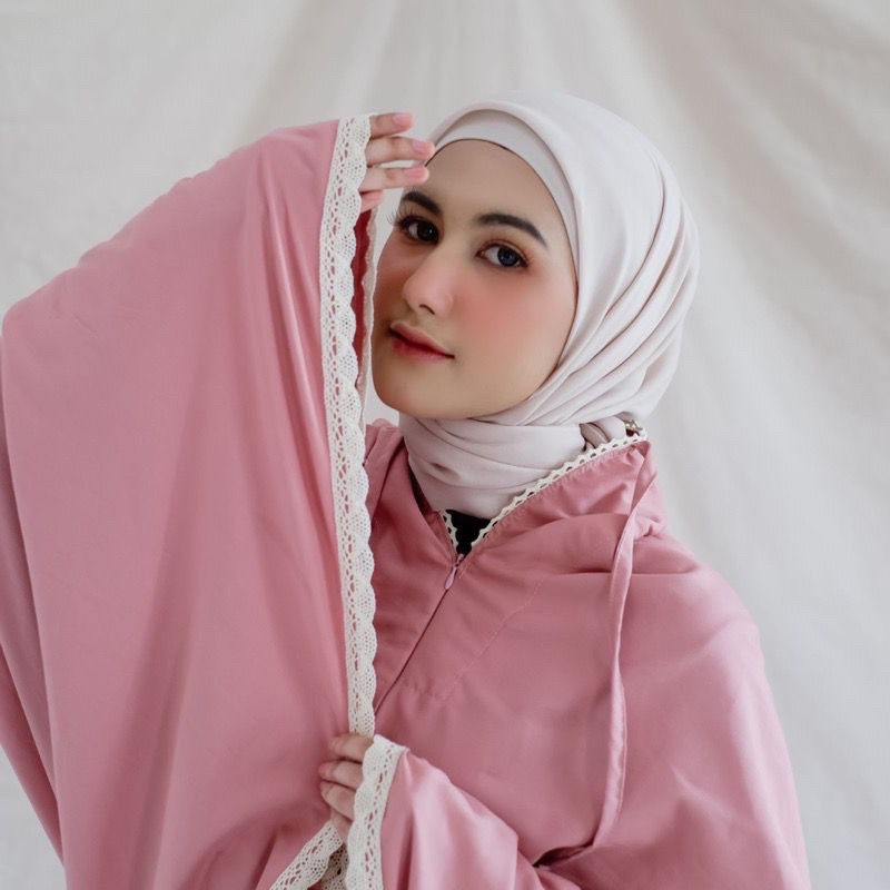 Jual Roslina Mukena 2 In 1 Traveling Mini Pouch Jumbo Katun Premium ...