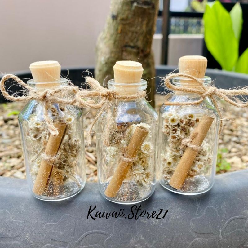 Jual Surat Botol Mini / Surat Dalam Botol / Wish in Bottle / Surat ...