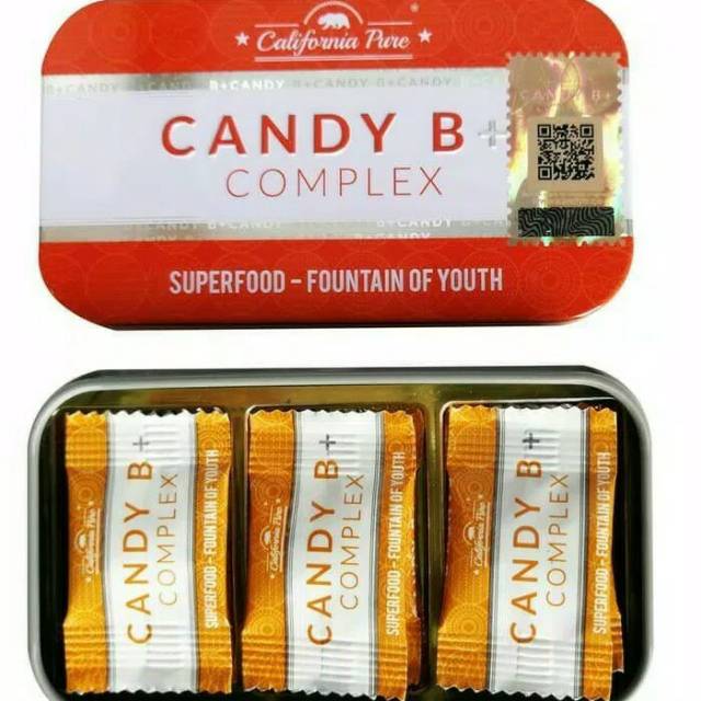 Jual Permen B complex permen pria 100pesen ori | Shopee Indonesia