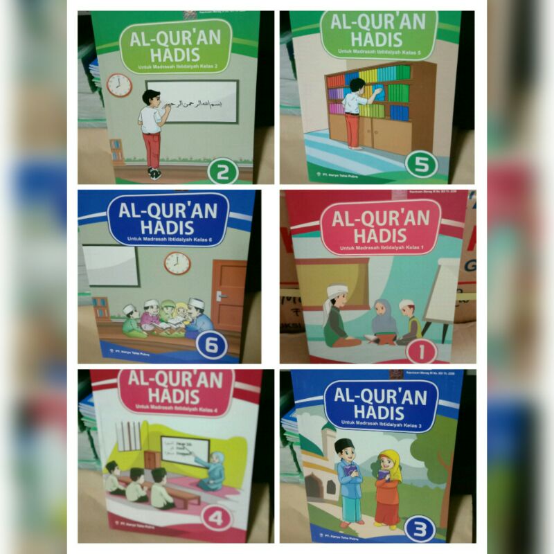 Jual Pelajaran Al Qur'an Hadist Kelas 1-6 Mi Edisi Revisi (Toha Putra) | Shopee Indonesia