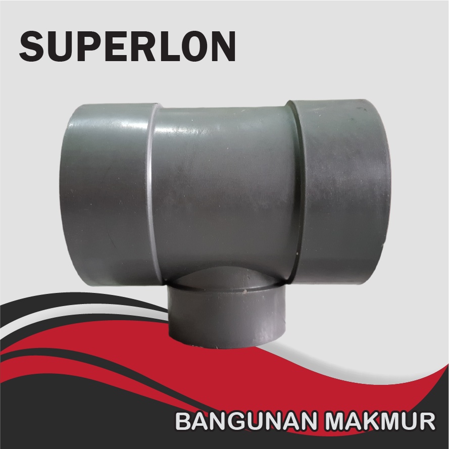 Jual Vlok Tee / Reducer Tee 6 x 3 Inch D SUPERLON | Shopee Indonesia