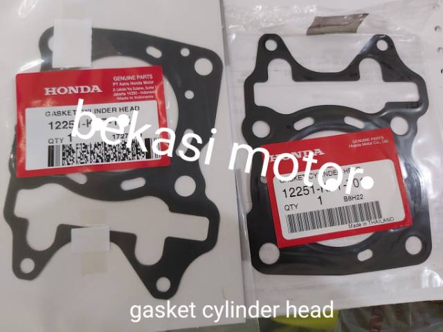 Jual 12251-KZY K97 Packing paking gasket cylinder head honda vario 150 pcx 150 ADV 150 original ...