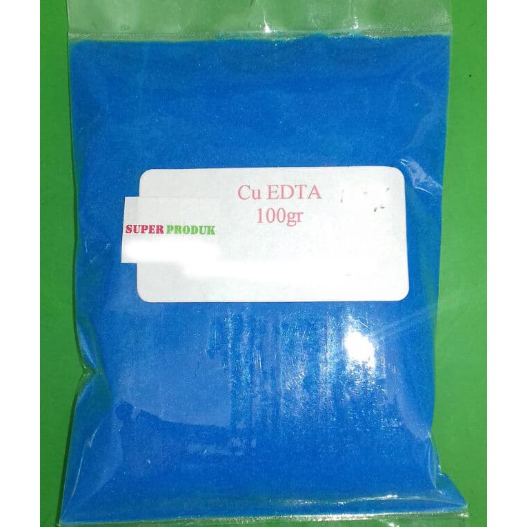 Jual Cu EDTA Copper EDTA copper chelate Librel Cu 14 100gr Berkualitas | Shopee Indonesia