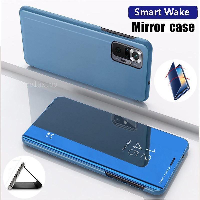 Jual FLIP COVER MIROR / CLEAR VIEW XIAOMI REDMINOTE 10 / REDMINOTE 10 ...